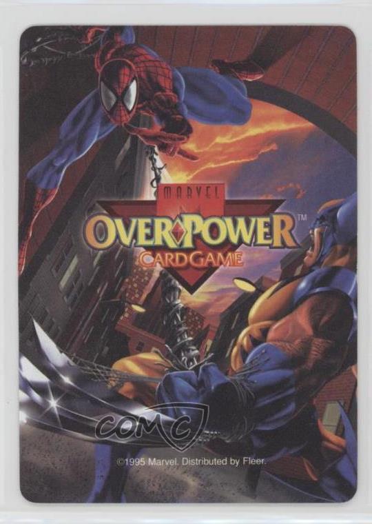 1995 Marvel Overpower CCG Special Character Cards Punisher (Secret ...