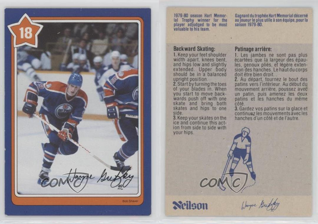 Collectibles Memorabilia 1982-83 Neilson's Cookie Card #18 Wayne ...