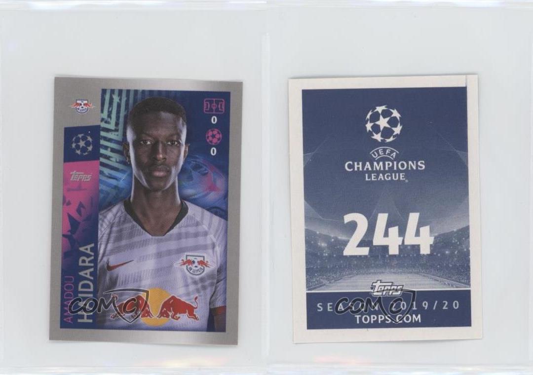 2019-20 Topps UCL Sticker Amadou Haidara #244 | eBay