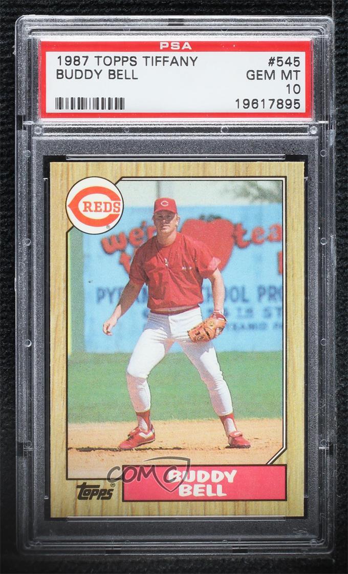 1987 Topps Tiffany Buddy Bell #545 PSA 10 GEM MT | eBay