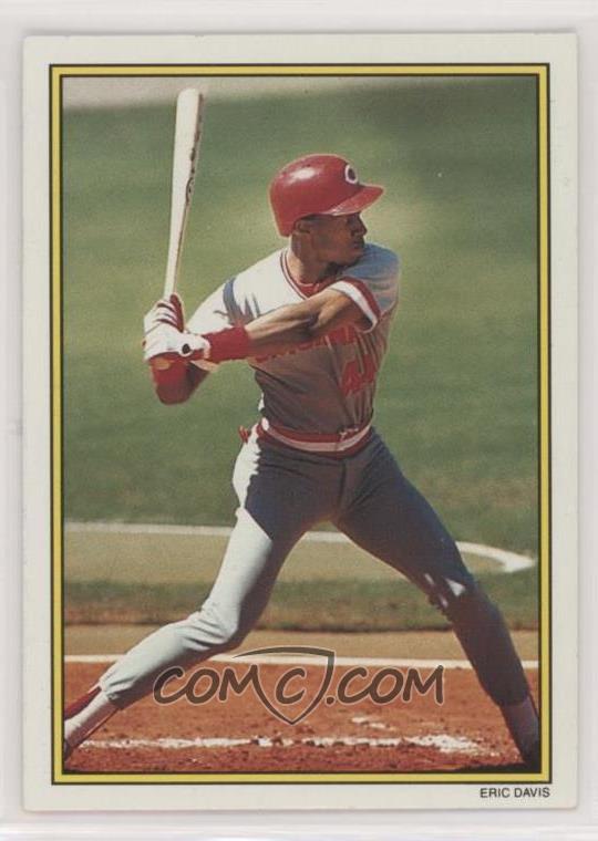 1989 Topps Mail In Glossy All Star Collectors Edition 2 Eric Davis