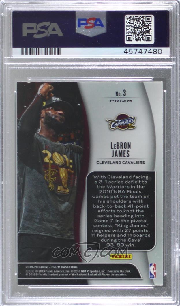 2019-20 Panini Prizm - NBA Finalists - Green Prizm #3 - LeBron James ... 2019-20 Panini Prizm - NBA Finalists - Green Prizm #3 - LeBron James ...